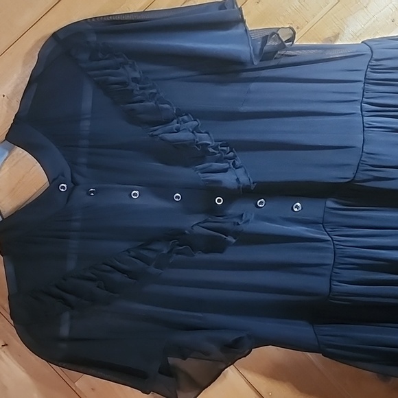 Dresses | Mesh Nightfall Dress | Poshmark
